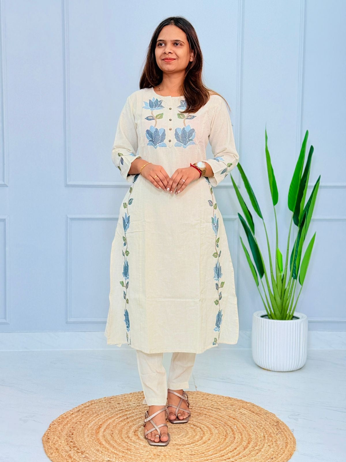 Lotus Cords Blue – Unique Collections